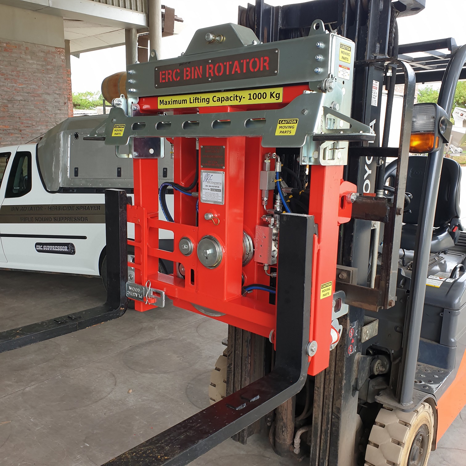 Bin Rotator Models – ERC Engineering